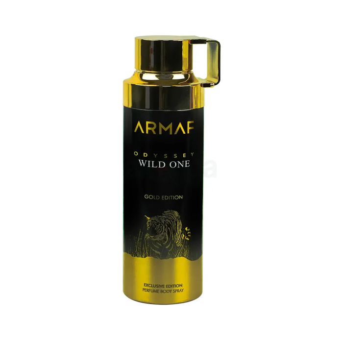 Armaf Odyssey Wild One Body Spray Gold Edition 200ML